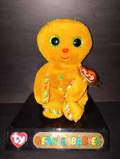 Crispin the Gingerbread Man - Beanie Bellies - Beaniepedia