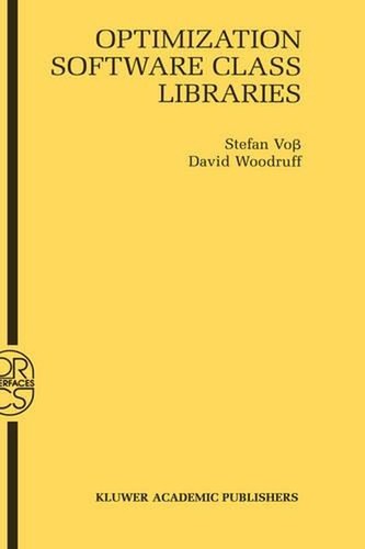 Optimization Software Class Libraries by Stefan Voss (English) Hardcover Book 9781402070020| eBay