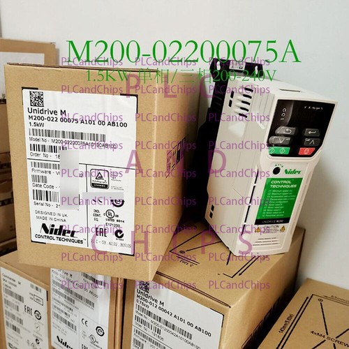 ONE NEW Emerson Nidec Inverter M200-02200075A10100AB100 1 year warranty ...
