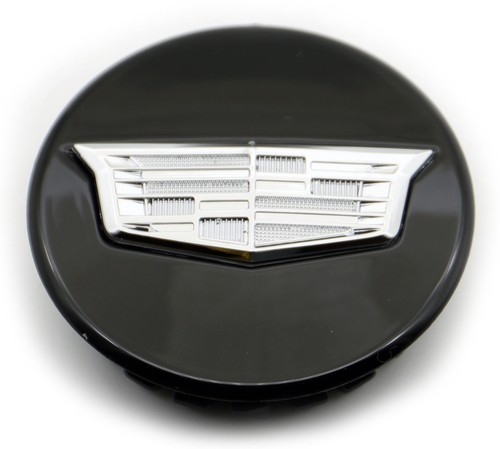 2 5/8" Cadillac ATS, CT4, CT5, CTS, XT5, XT6 Black Center Cap #23212548 ...