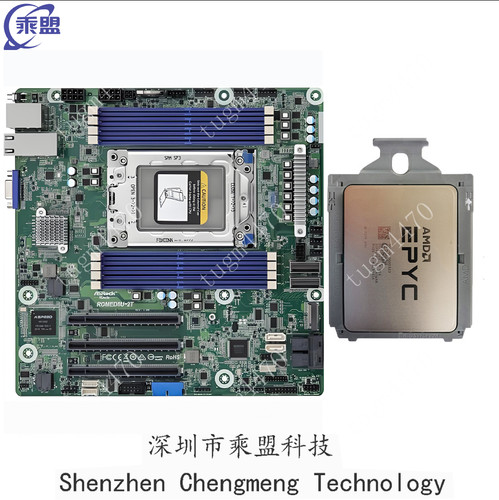 Asrock ROMED8U-2T+AMD EPYC 7B13 2.25Ghz 64cores 128threads combination ...