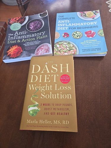 Lot of 3 Anti Inflammatory Diet Books - Dash Diet and More | eBay