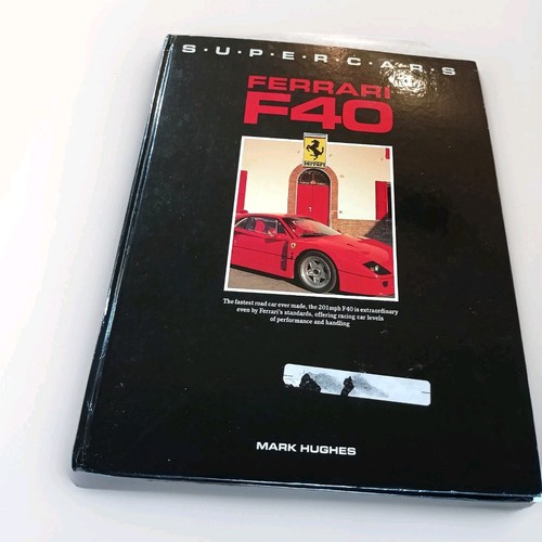 Ferrari F40 Supercars book for sale online | eBay