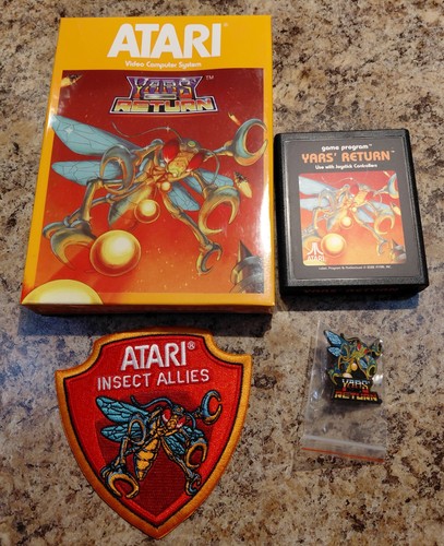 COMPLETE Atari 2600 XP Yars' Return Game Cartridge In Box NIB - New ...