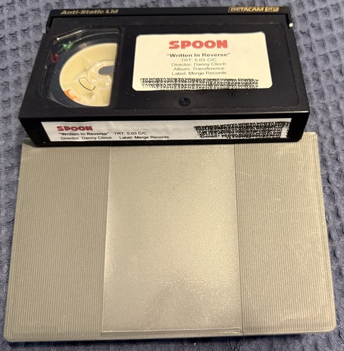 SPOON-WRITTEN IN REVERSE/MERGE BETACAM SP SINGLE PROMO MUSIC VIDEO ...