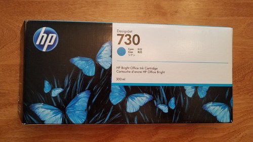 HP 730 Cyan Ink Cartridge - P2V68A for sale online | eBay