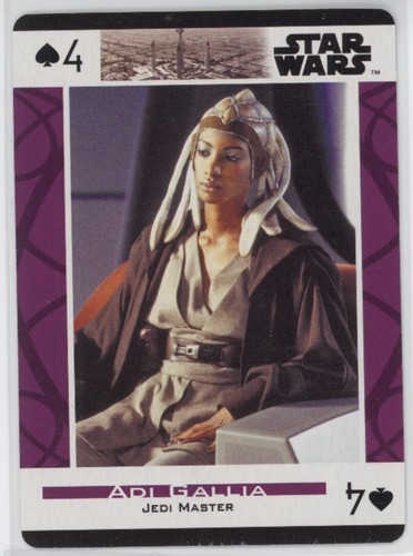 ADI GALLIA 2013 Ladies of Star Wars Playing Card Jedi Master | eBay