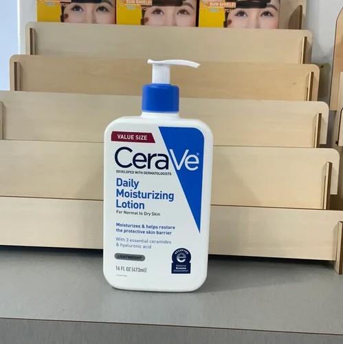 CeraVe Daily Moisturizing Face & Body Lotion for Normal to Dry Skin, 16 ...