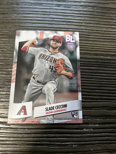 2024 Topps Big League Baseball Rookie Card 73 Slade Cecconi Arizona ...