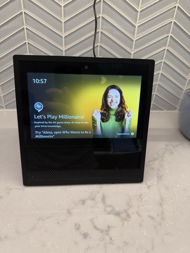 Amazon Echo Show 1st Generation Black Alexa 7" Display w/ Original Box ...