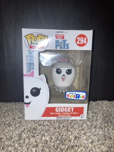 GIDGET FUNKO POP FROM THE SECRET LIFE OF PETS TOYS R US EXCLUSIVE ...