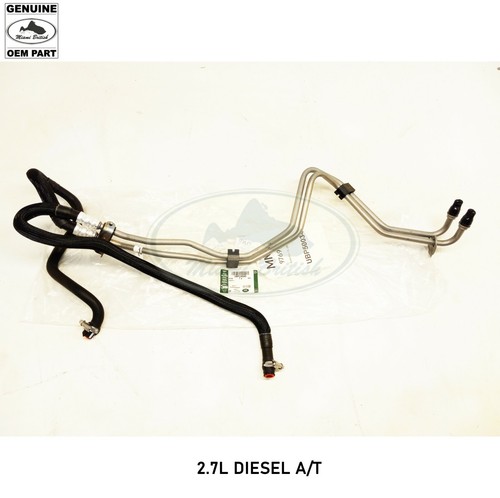 LAND ROVER TRANSMISSION OIL PIPES KIT LR3 RANGE SPORT 06-09 2.7L A/T ...