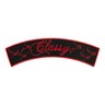 Reflective Classy Script Rocker Patch, Ladies Rocker Patches | eBay