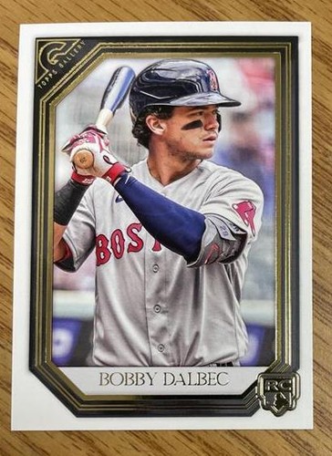BOBBY DALBEC - 2021 Topps Gallery - Rookie Card - Card 92 - Boston Red ...