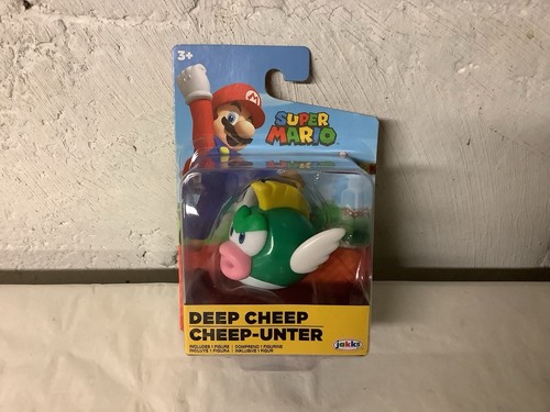 Super Mario World DEEP CHEEP Jakks Pacific 2.5" Figure World of ...