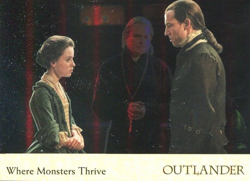Outlander Season 2 Rainbow Foil Base Card #65 Where Monsters Thrive | eBay