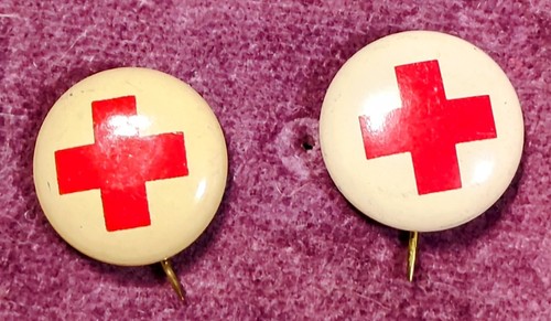 Vintage American Red Cross Button Pinback | eBay