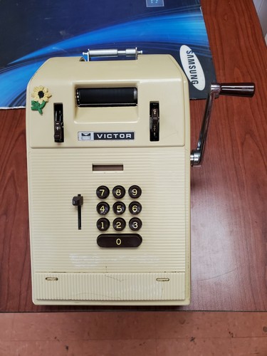 Victor ADDING MACHINE, ANTIQUE, VINTAGE, WORKING | eBay