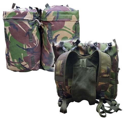 Genuine British Army Rucksack Backpack Side Pouch DPM Bergen PLCE ...