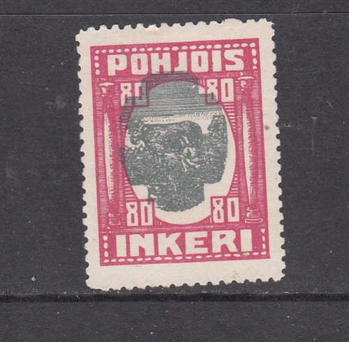 Finland Inkeri 1920 MLH stamp center shift | eBay