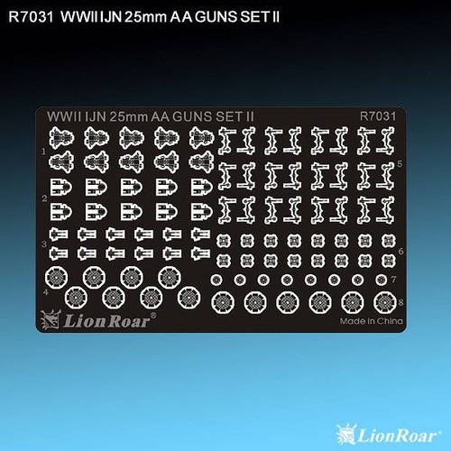 1/700 IJN 25mm Twin/Single Machine Gun | eBay UK