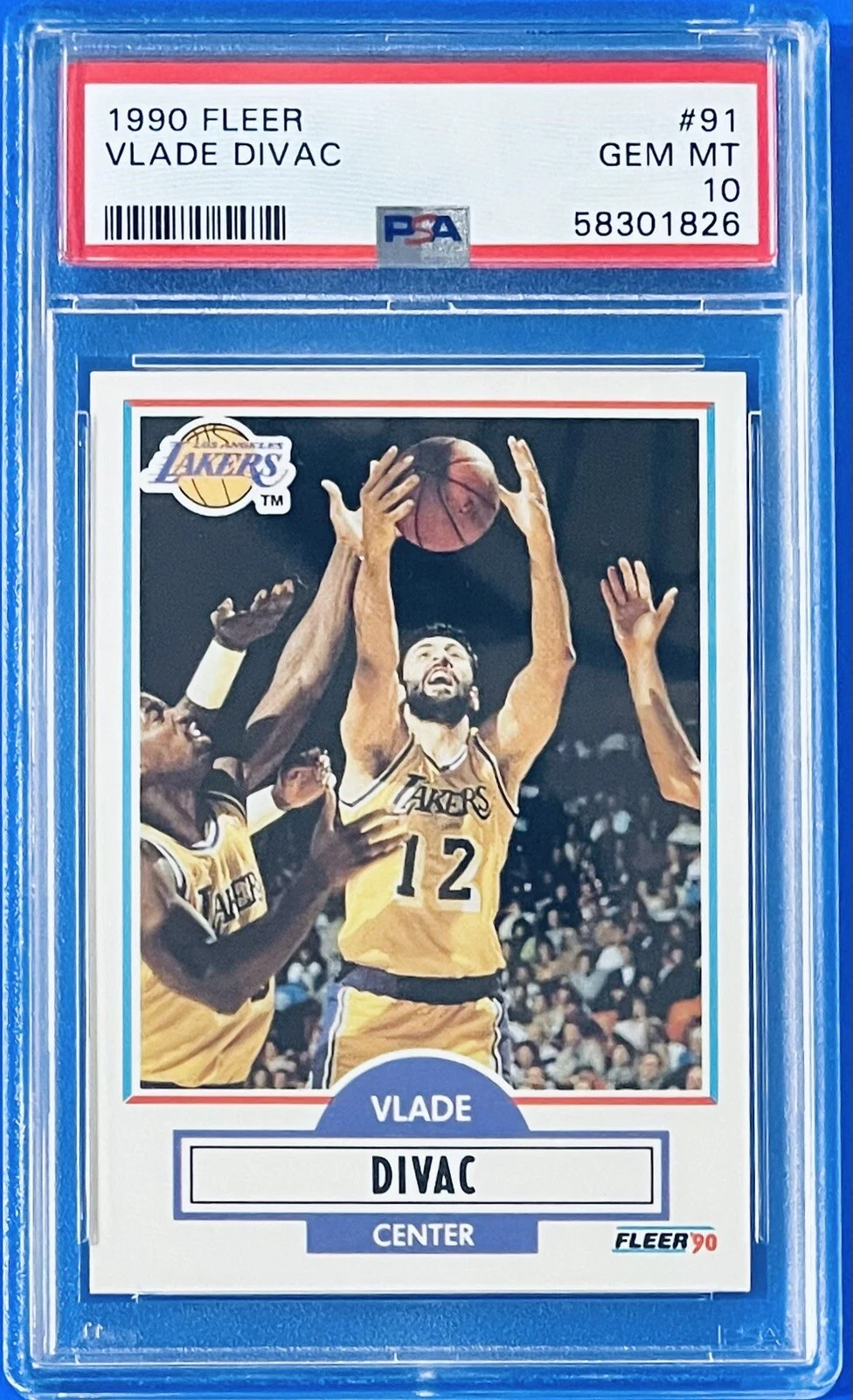 Vlade Divac 1990 Fleer Base Price Guide - Sports Card Investor