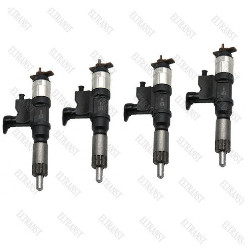 4X Common Rail Injector 095000-5504 095000-5501 for Isuzu 4HL1 6HL1 ...