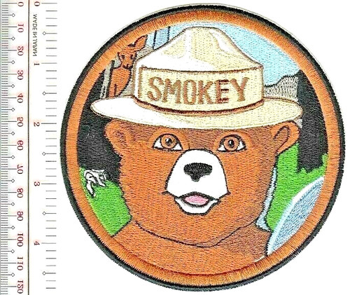 Smokey the Bear US Forest Service USFS large Patch NO TARIFF | eBay