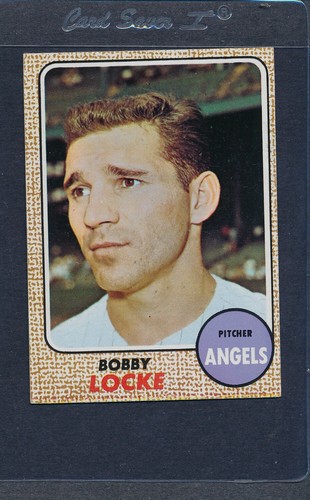 1968 Topps #024 Bobby Locke Angels EX/MT *9248 | eBay