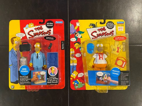 Playmates, World of Springfield, The Simpsons - Herb Powell, Mascot ...