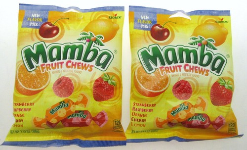 Mamba ~ Fruit Chews ~ American Candy ~ 3.52oz Bag ~ Lot of 2 | eBay