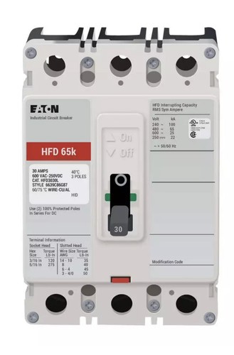 HFD3030L - Eaton - Molded Case Circuit Breaker | eBay