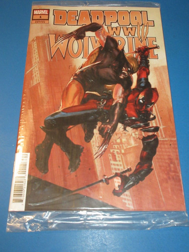 Deadpool Wolverine WW3 #1 Sealed 1 per store rare Dell Otto Variant NM ...