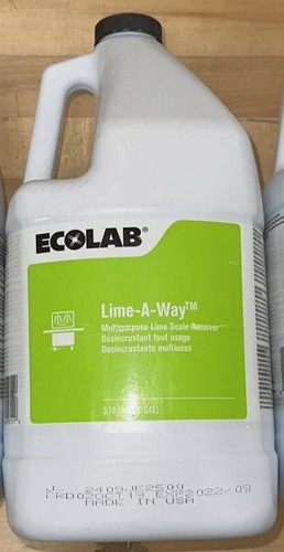 ECOLAB Lime-A-Way Multipurpose Lime Scale Remover Cleaner & LimeAway ...