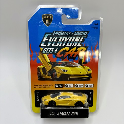 MSCHF X Mr Beast Collectible 1/64 Diecast Lamborghini Hot Wheels | eBay