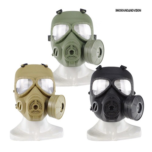 360 Sound And Vision Paintball Mask (Full Face Protection Safety Mask ...