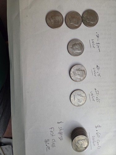 50 Cent Coins, Value 55 Cents To $20.00, Pick the Year. | eBay