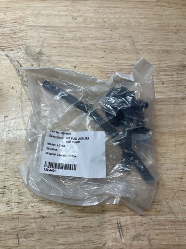Genuine OEM Toro Fuel Line Kit- Filter And Clamp 120-4401 | eBay