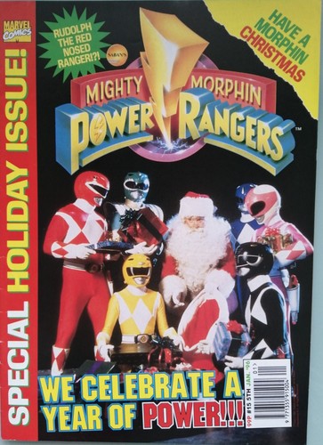 Mighty Morphin Power Rangers Magazine RARE Holiday Issue January 1996 ...