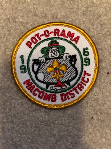 Boy Scout 1969 Pot-O-Rama Macomb District Clinton Valley Council ...