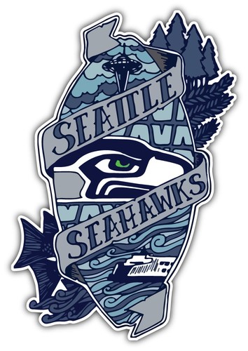 Seattle Seahawks NFL Emblem Car Bumper Sticker Decal - 3'' or 5'' | eBay