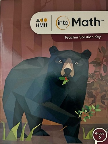 Grade 6 HMH Into Math Teacher Solution Key 2020 Solutions Manual Answer ...
