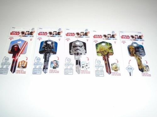 SET OF 5 DISNEY STAR WARS KEYS - NEW | eBay