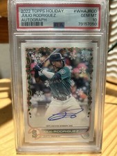 Julio Rodriguez Baseball Trading Card Database