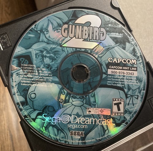 Sega Dreamcast Capcom Gunbird 2 Arcade Shooter Game Shmup DC Bullet Hell Psikyo 13388250134| eBay