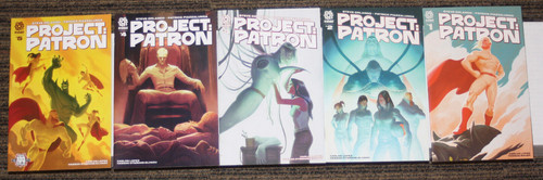 Aftershock Project Patron #1-5 COMPLETE SET All 1sts - Steve Orlando | eBay
