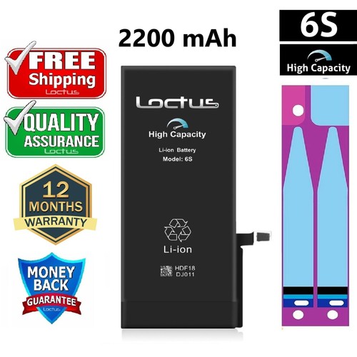 iPhone 6S 2200mAh High Capacity Replacement Battery Lithium A1633 ...