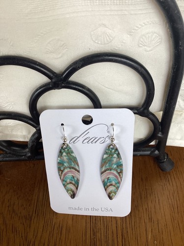 D’ears Seashell Seashells Surfboard Shape Dangle Earrings | eBay