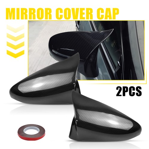 2Pcs Real Carbon Fiber Mirror Covers Caps Fit Lexus IS200t 250 300 350 ...