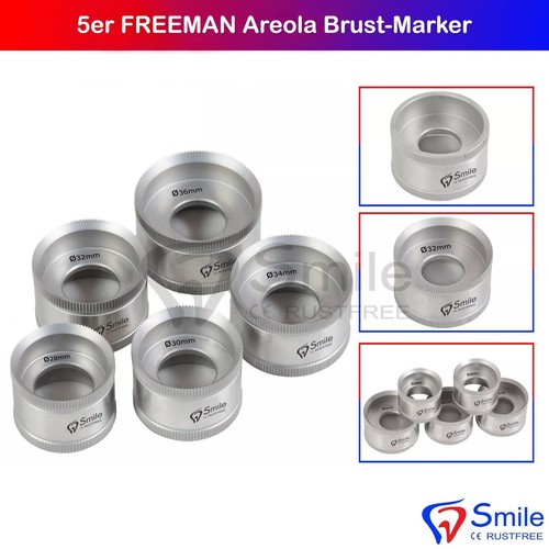 5 Pack FREEMAN Areola Breast Marker Cosmetic Plastic Surgery OP ...